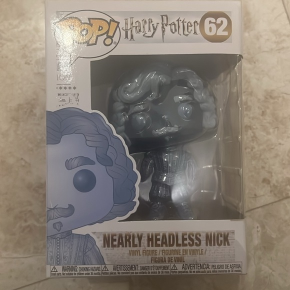 Funko | Toys | Harry Potter Funko Pop 62 Nearly Headless Nick | Poshmark